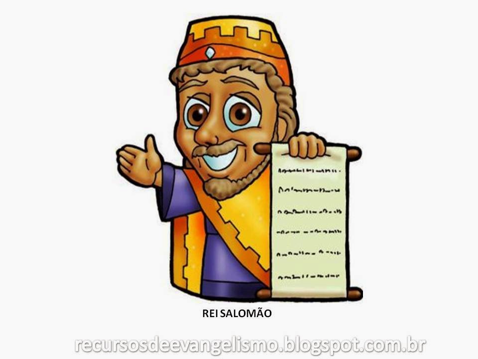 RECURSOS DE EVANGELISMO: FIGURAS - REI SALOMÃO