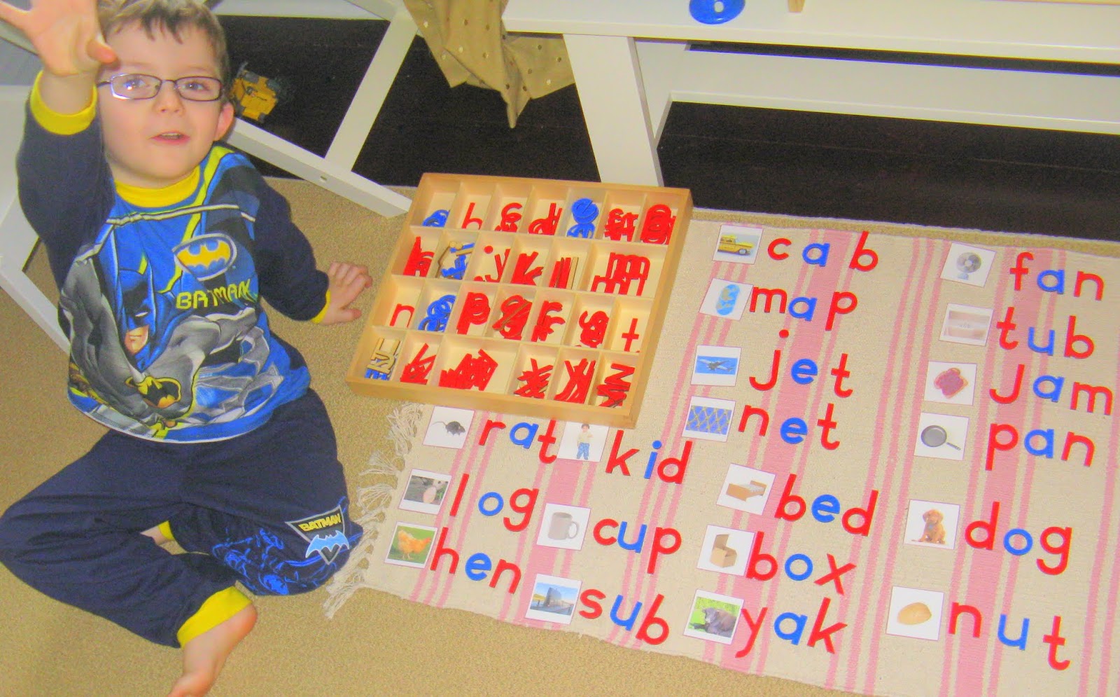 Pink Series Spelling, Montessori Language At Home - "Making Montessori ...