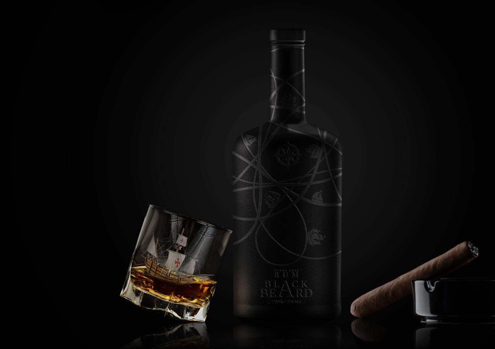 Blackbeard Rum – Packaging Of The World