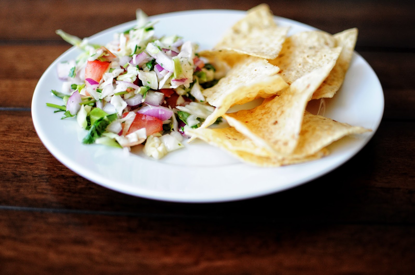 Little Sloth: Cabbage Salsa/ Fish Taco Toppings