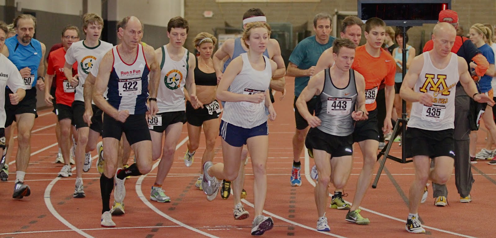 RxExerciseChallenge: CC's Unique Wintertime Indoor Track Challenge ...