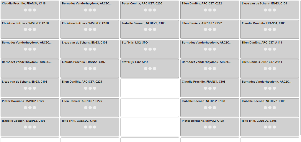 Retail 3.11: Werken met tabellen: uurrooster maken