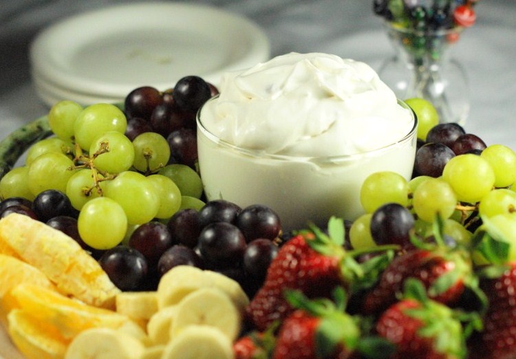 Grand Marnier & Spiced Rum Fruit Dip | The Kitchen is My Playground