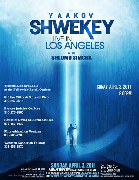 Yaakov Shwekey & Shlomo Simcha Live in LA ~ Jewish Music Review - The ...
