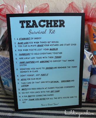 Teacher Survival Kit
