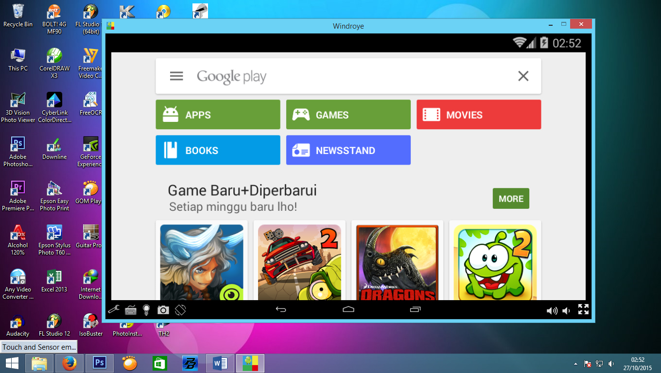 Windroye - Emulator Android Terbaik - MODUNG.com - Tempat Berbagi dan ...