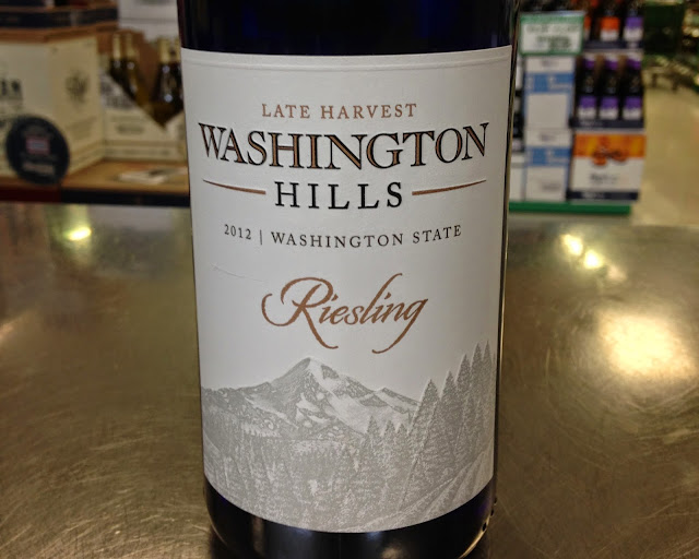 October Wine Pick: Washington Hills 2012 Late Harvest Riesling ~ The ...