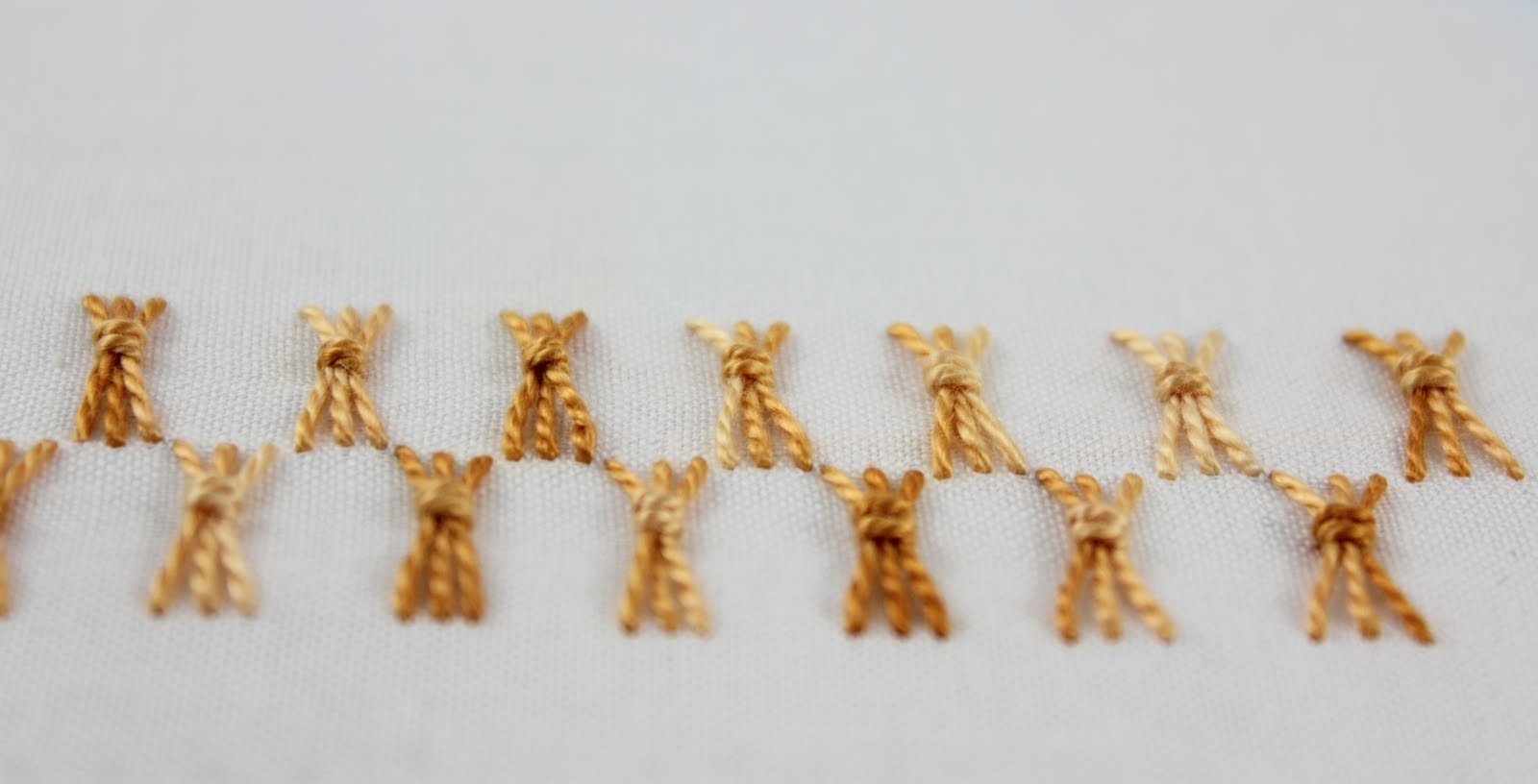 big B: 100 Stitches - Sheaf Filling Stitch