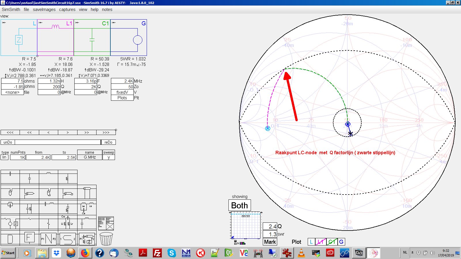on4aol: DATV en aanverwanten [ 38 : Smithkaart ]