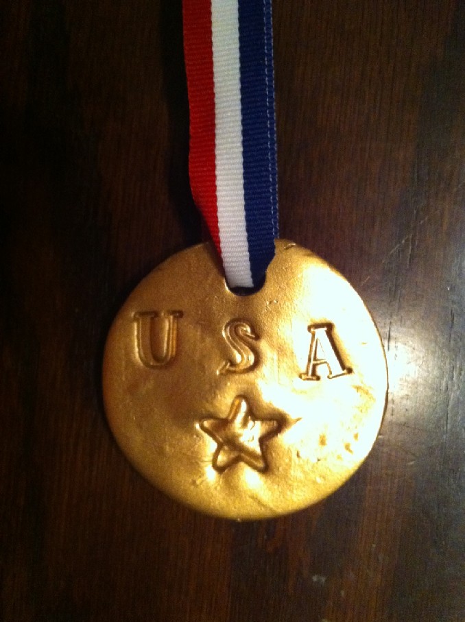 Gymnastics Party: Make your own Olympic Medals