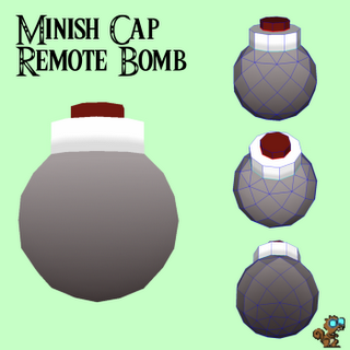 Skyward Sword Bomb & Minish Cap Remote Bomb Papercraft | Papercraft ...