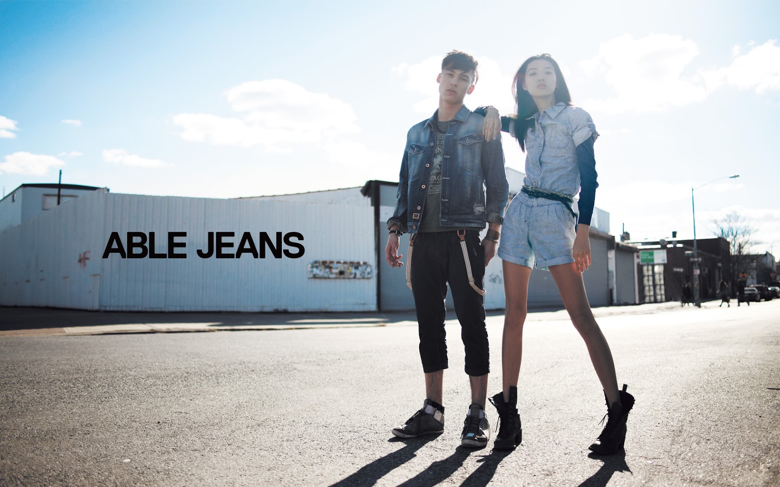 Male Model Otaku: Gryphon O'Shea & Chris Colton - Able Jeans SS13 Campaign