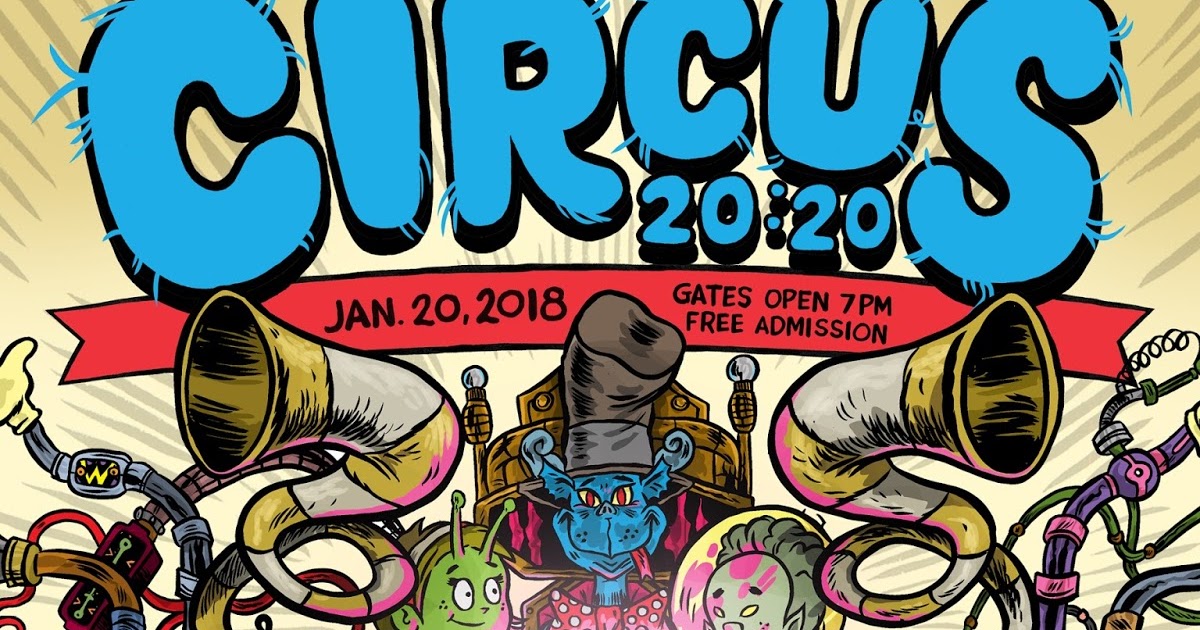 The Art of Jp Cuison: CIRCUS 20:20 GIG POSTER