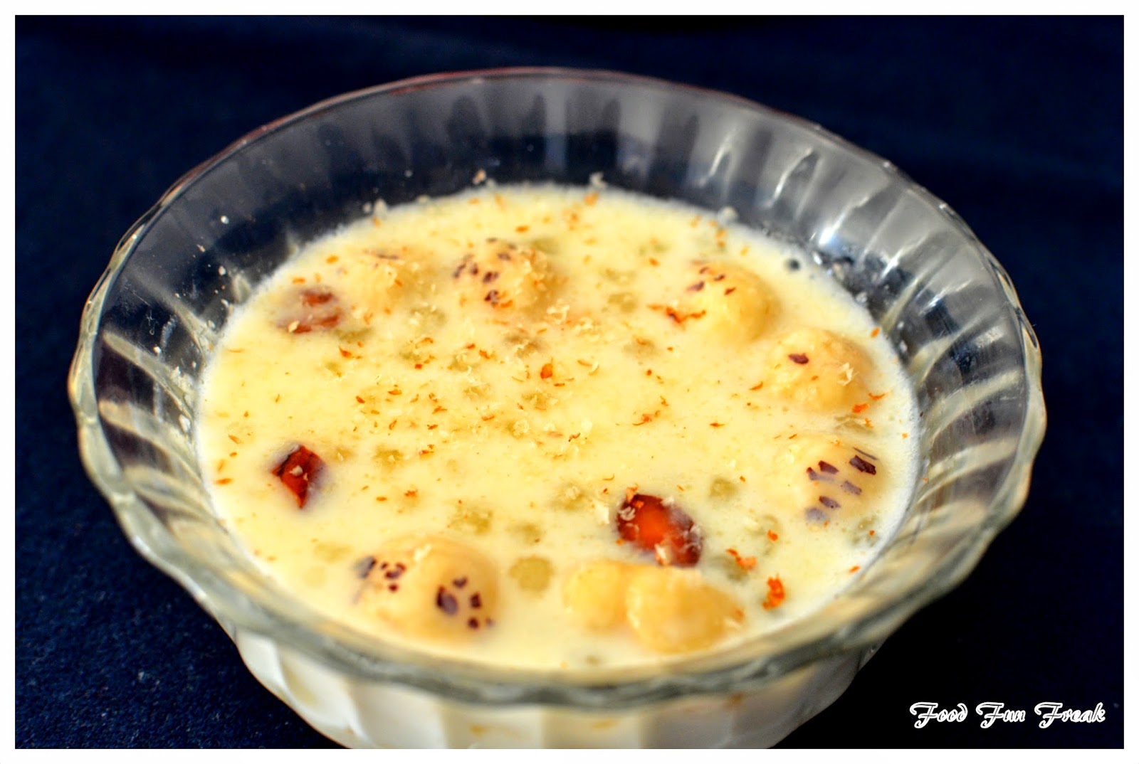 Sago Pudding or Sabudana Kheer ~ Food Fun Freak