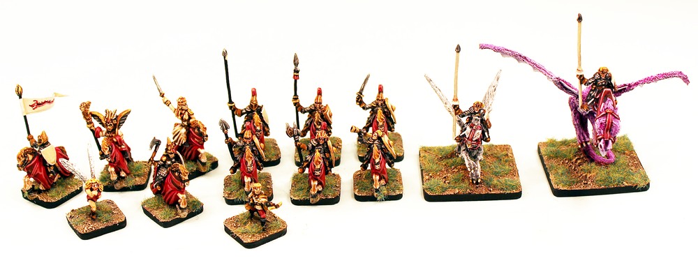 Alternative Armies: HOT118 Elf Hero on Wyvern 15mm scale released!