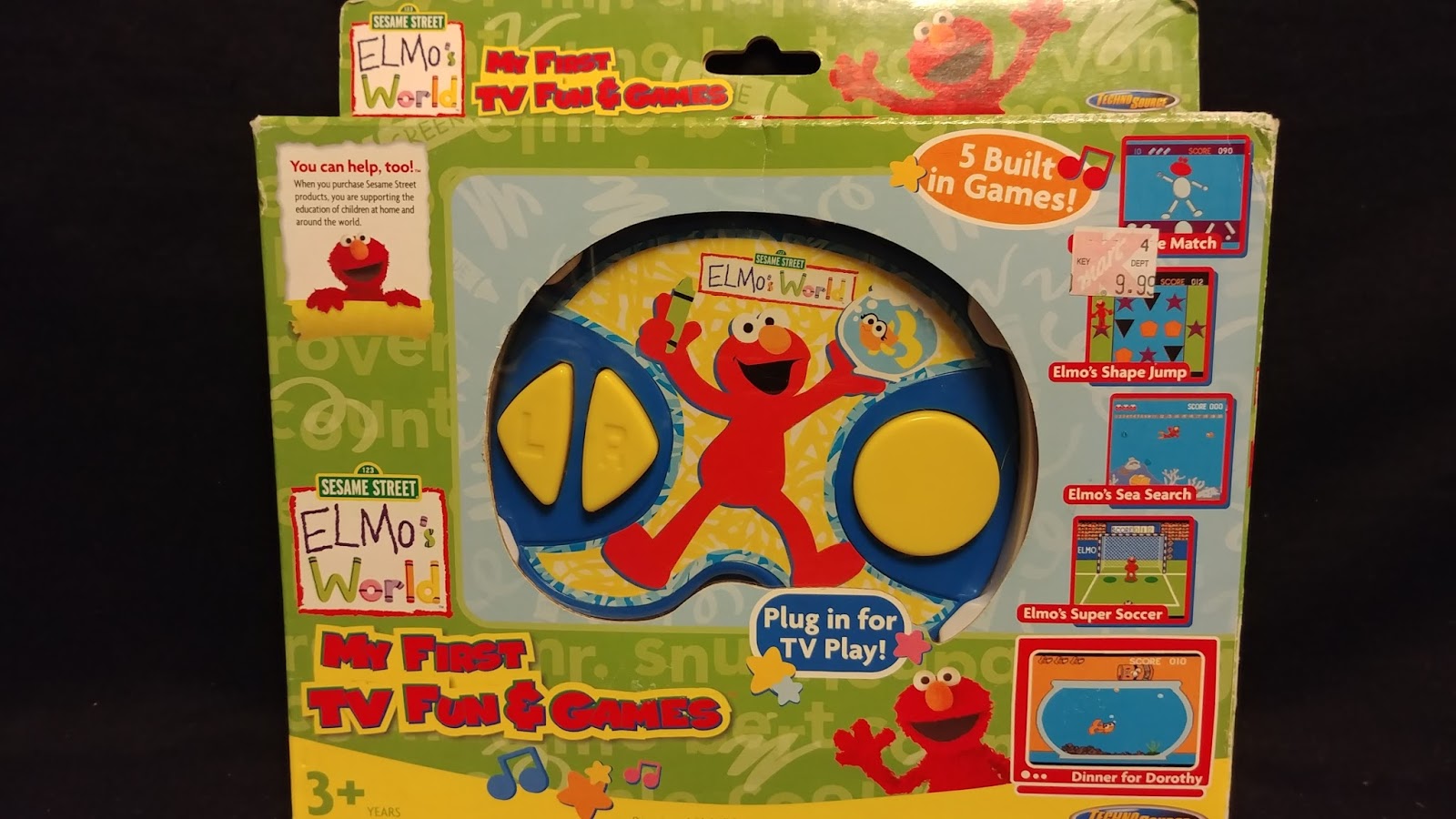 ZC-Infinity Reviews: Plug n Play Game Corner: Elmo's World