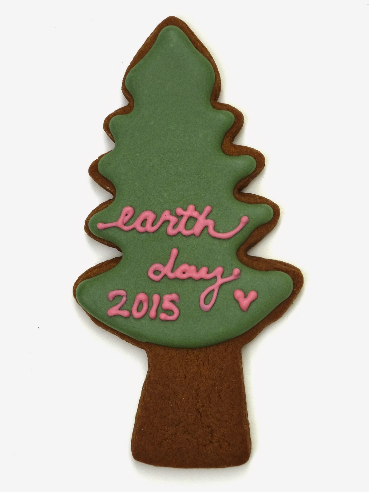 Nina's Show & Tell: Earth Day Tree Cookies