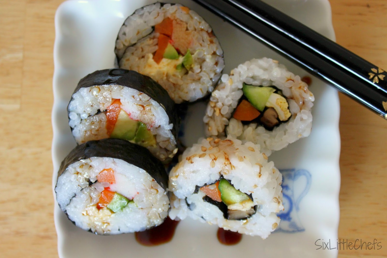 Six Little Chefs: California Roll
