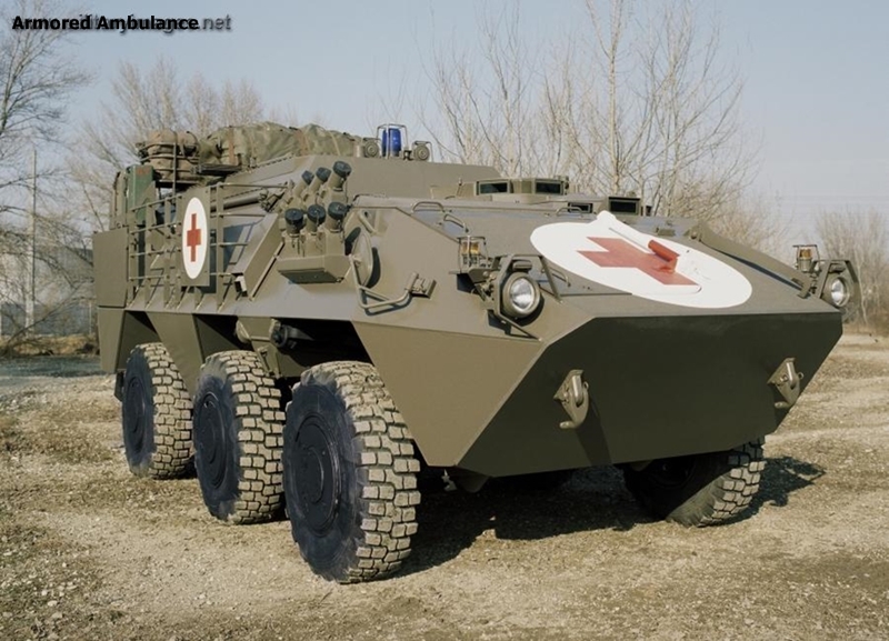 វិទ្យាសាស្រ្តយោធាកម្ពុជា: armored ambulance