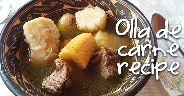 OLLA DE CARNE- COSTA RICAN BEEF STEW