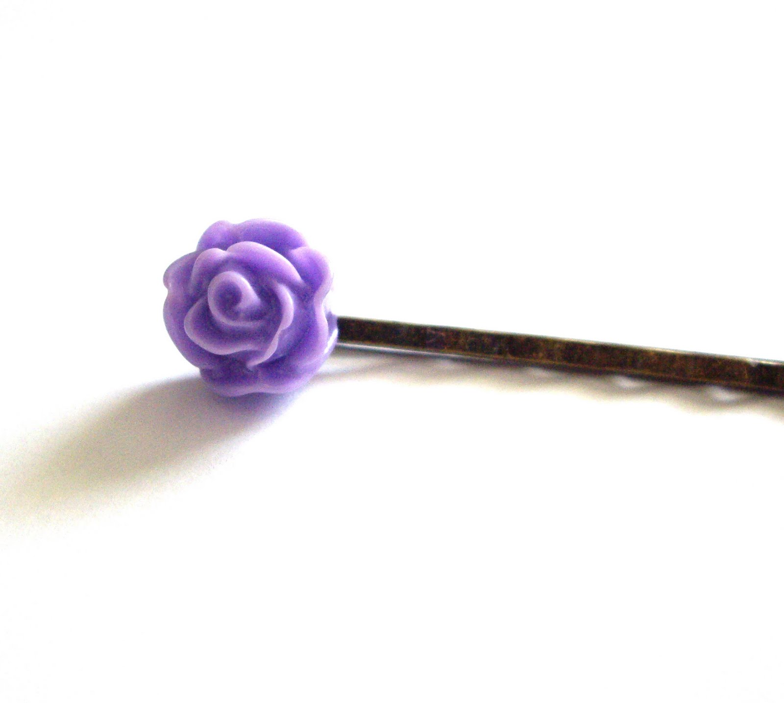 JP with love Jewelry And Hair Accessories Blog: PURPLE FLOWER HAIR PINS ...
