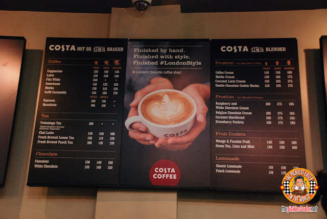 THE PICKIEST EATER IN THE WORLD: COSTA COFFEE IN THE PHILIPPINES ...