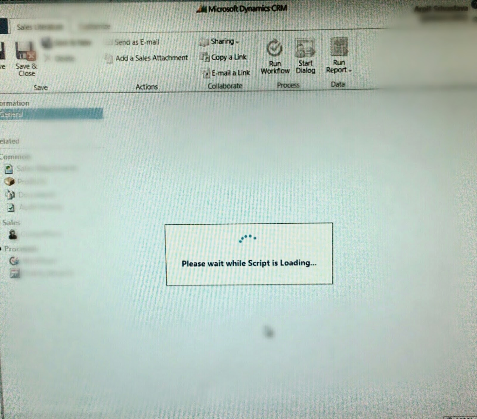 Arpit's Dynamics 365 Blog: Show Loading Message during function execution or Javascript load in ...
