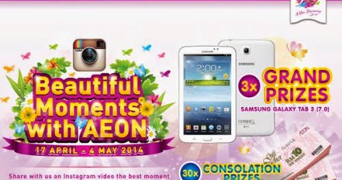 Beautiful Moments with AEON Contest - Malaysia Online and Offline ...