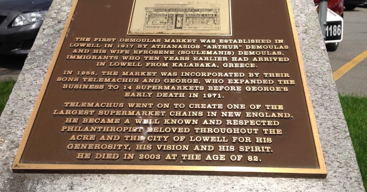 Life From The Roots: The First Demoulas Market Basket in Lowell ...