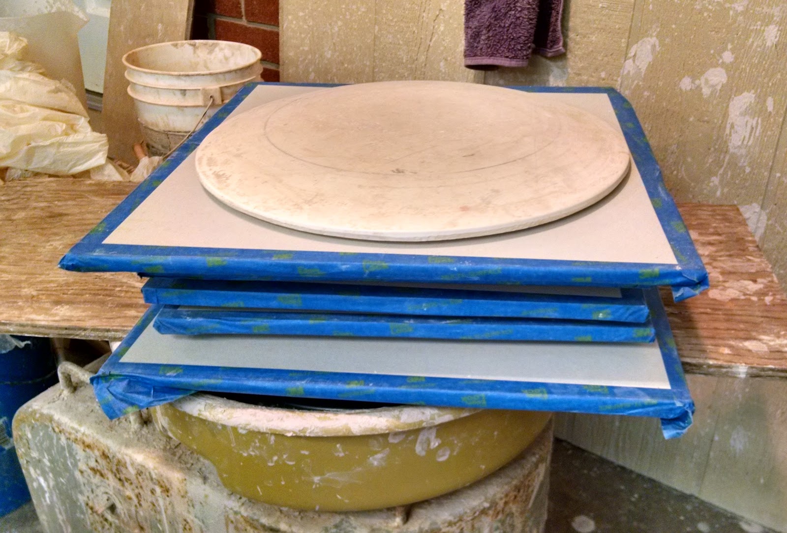 meesh's pottery: The Almost Famous Cheese Stone