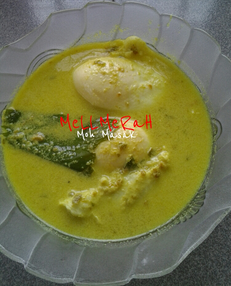 Moh Masak: GuLai LeMaK tELur iTik