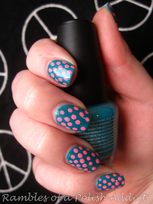 flip flop february day 21: flames/dots | Rambles of a Polish Addict