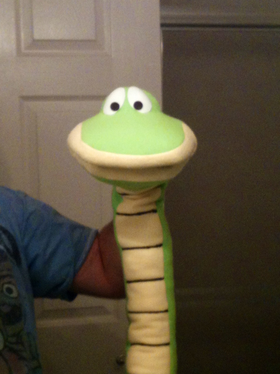 Creative Construction: Operation: Snake Puppet Finished