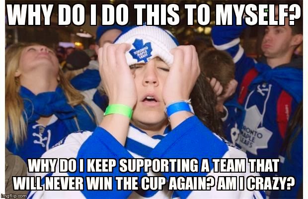Speak of the Devil: A Day In The Life Of A Toronto Maple Leafs Fan