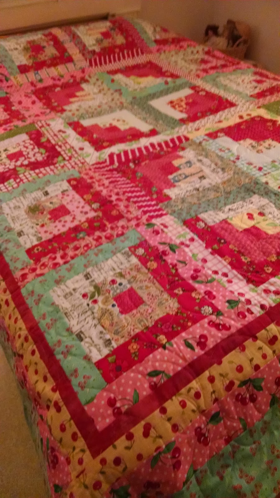 QUILTS2SEW: "This Is A Happy Quilt"