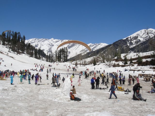 Jump to Fly: A Child again in Solang Valley