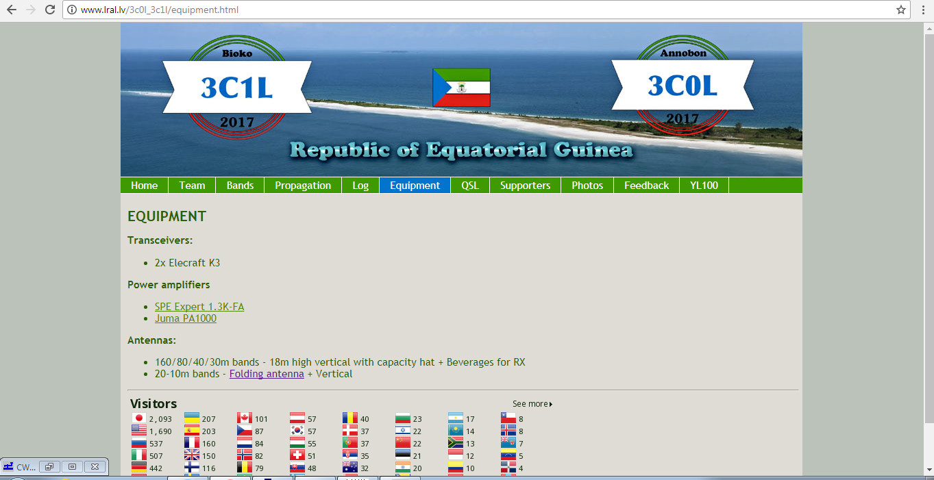 SV1GRN: 3C0L Annobon isl.