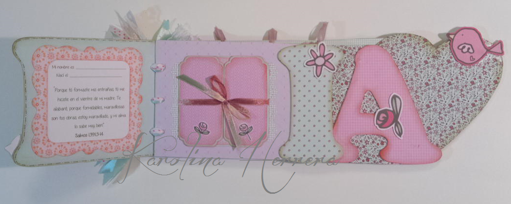 Craft Mania: MINI-ÁLBUM DE LETRAS