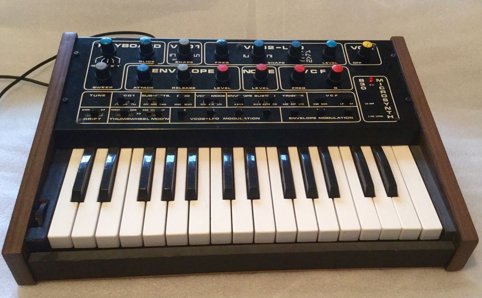 MATRIXSYNTH: ULTRA RARE VINTAGE ANALOG SYNTHESIZER CLEF B-30