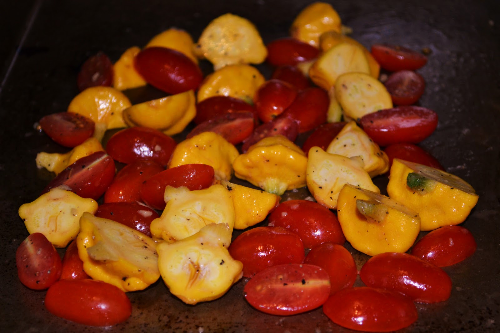 I Ate New York City: Roasted Patty Pan & Tomatoes