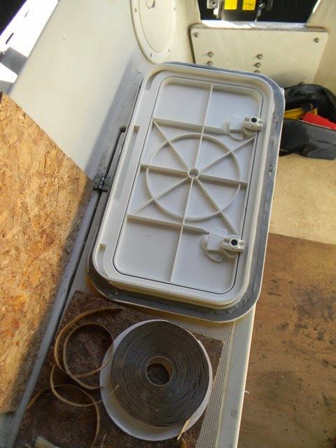 Ericson 25, Oystercatcher: Lazarette Modifications, Part 16: Final ...