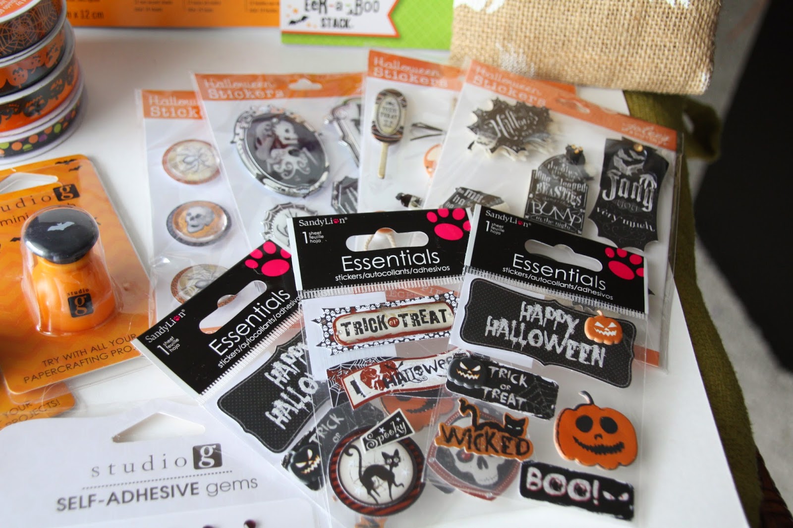 E Creations: The Great Pumpkin Secret Halloween Swap HOP
