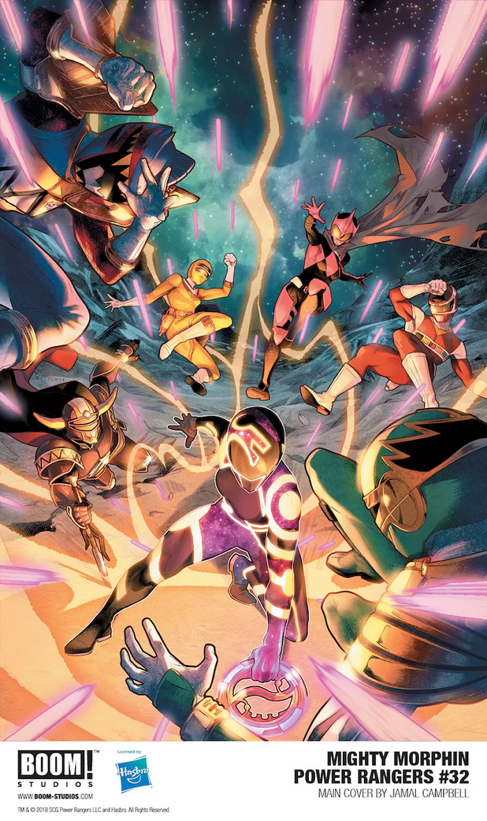 Beyond the Grid, a próxima saga de Power Rangers nos quadrinhos