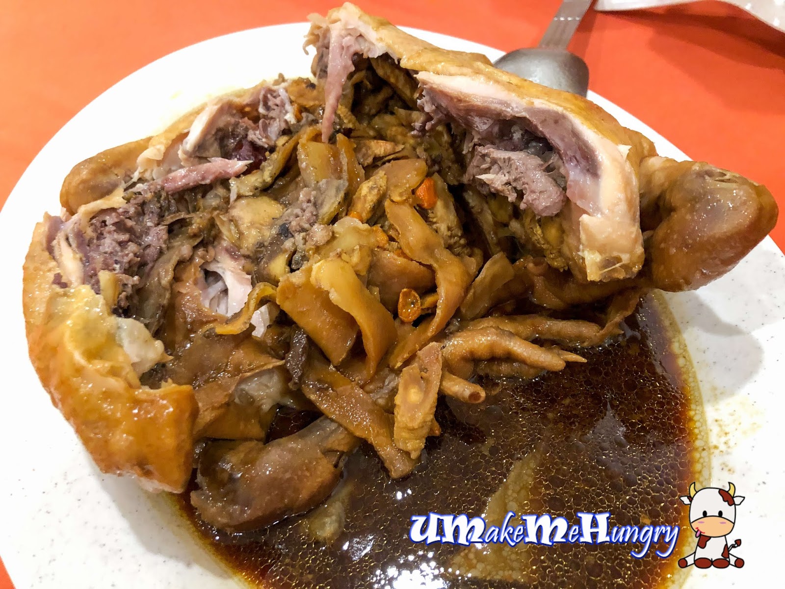 Herbal Stuffing in the Chicken