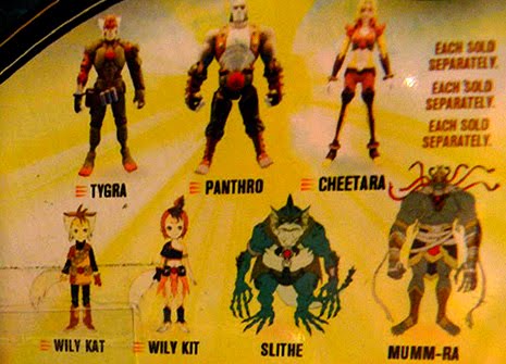 Veja a primeira imagem de Willy Kit, Willy Kat e Mumm-ra na nova ...