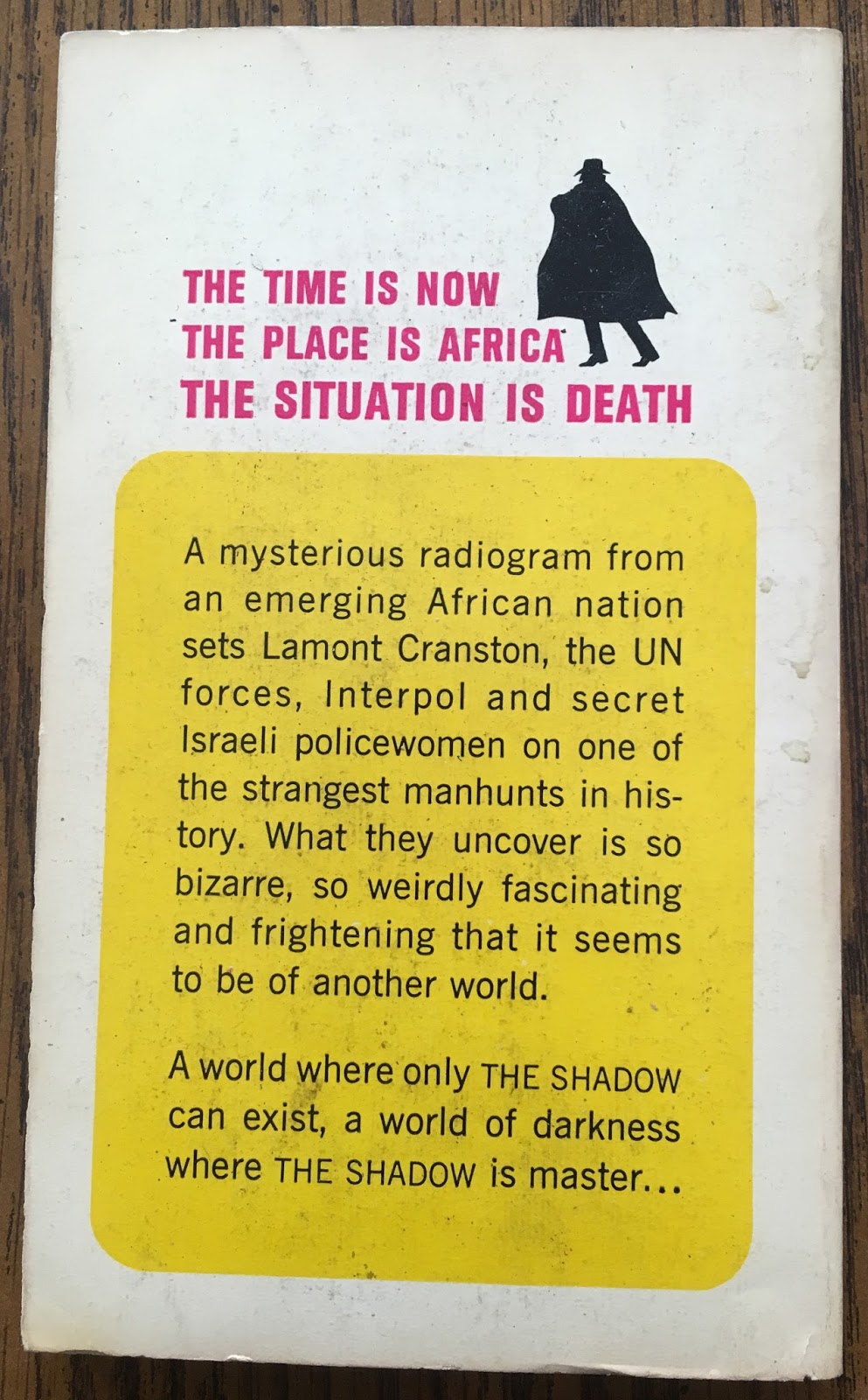 The Shadow: The Shadow Belmont Book Covers