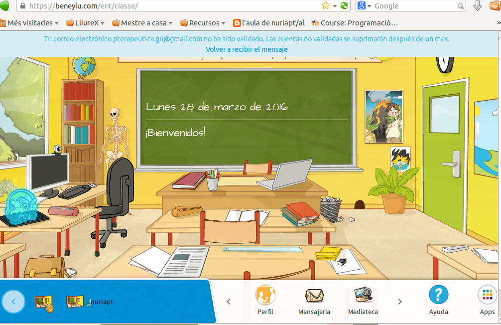 l'aula de nuriapt/al: ESCOLA VIRTUAL: BENEYLU SCHOOL
