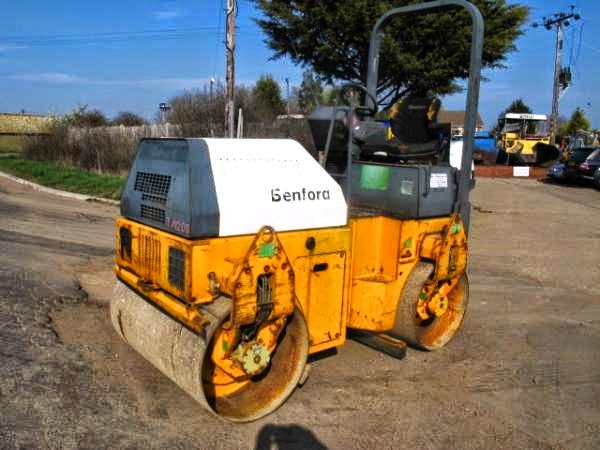 Cilindru compactor Benford TV1200 2.9to Second Hand