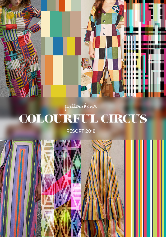 TRENDS // PATTERNBANK - WOMEN'S PRINT AND PATTERN TRENDS . RESORT 2018 ...