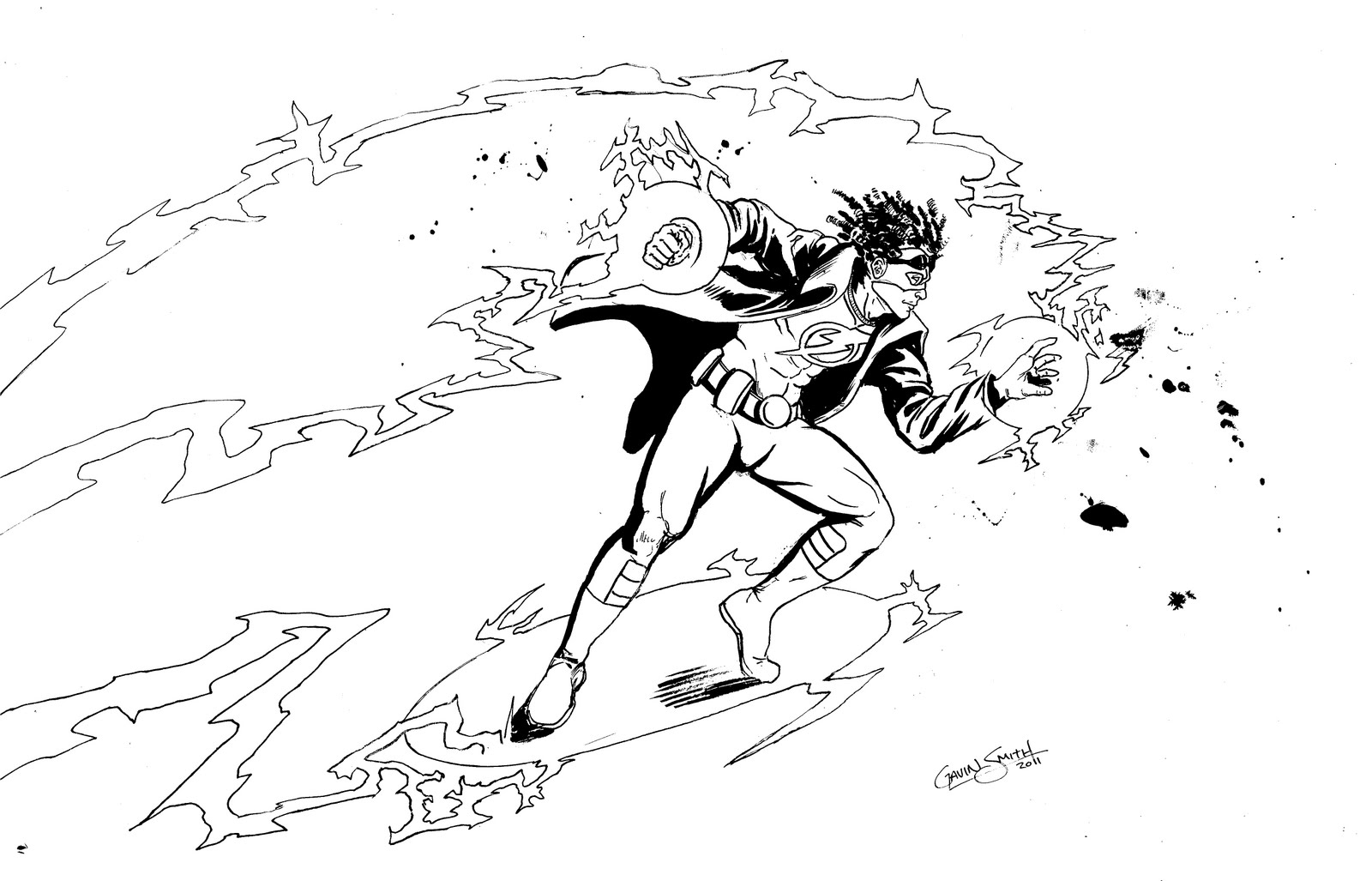Omega Sketch: Static Shock